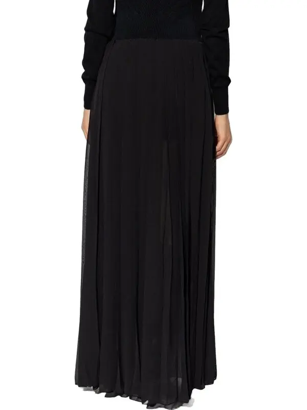 Gauge81 Loja Pleated Maxi Skirt - Black