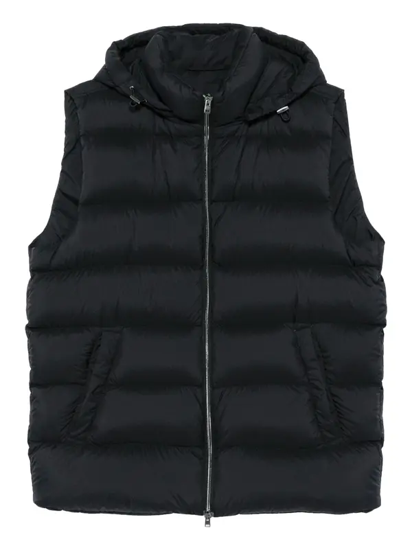 Herno Padded Gilet - Black