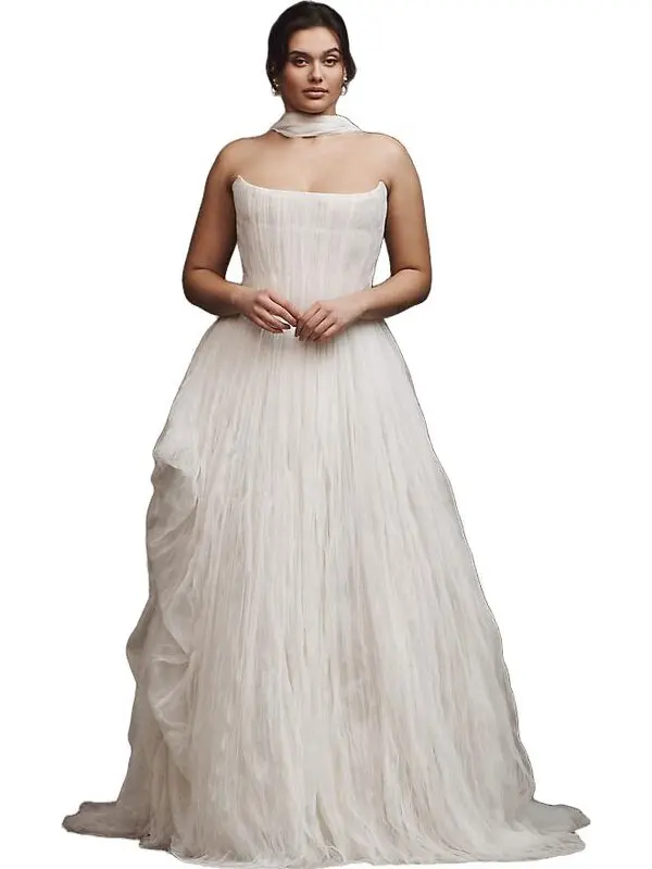 Watters Reko Gown - Ivory