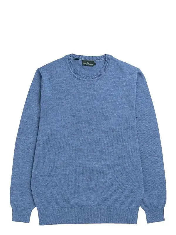 Rodd & Gunn Ferndale Wool Crewneck Sweater - Ocean