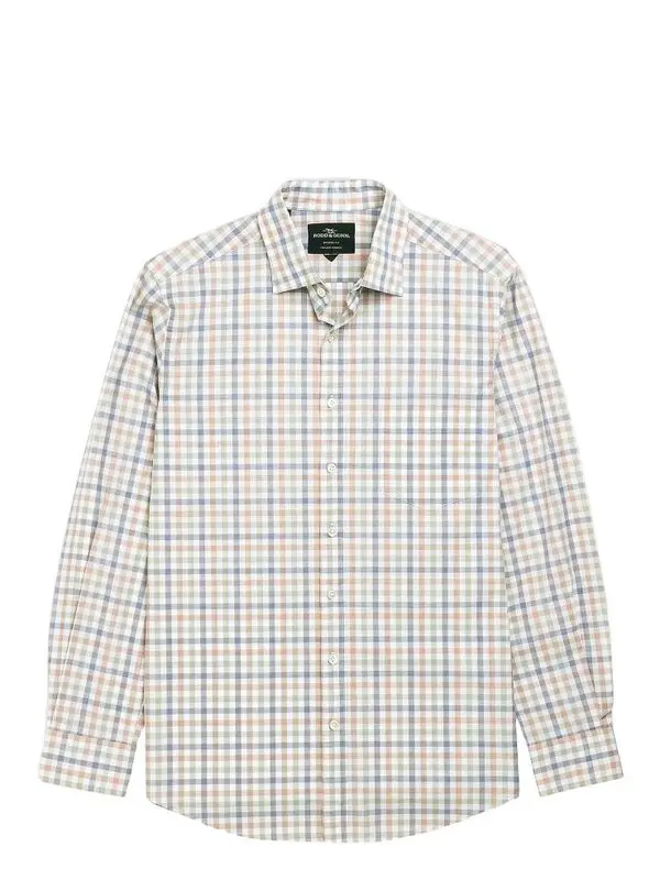 Rodd & Gunn Bankhouse Gingham Cotton Button-front Shirt - Snow
