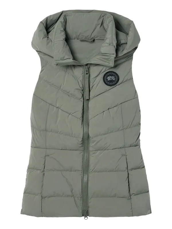 Canada Goose Clair Hooded Padded Vest - Green