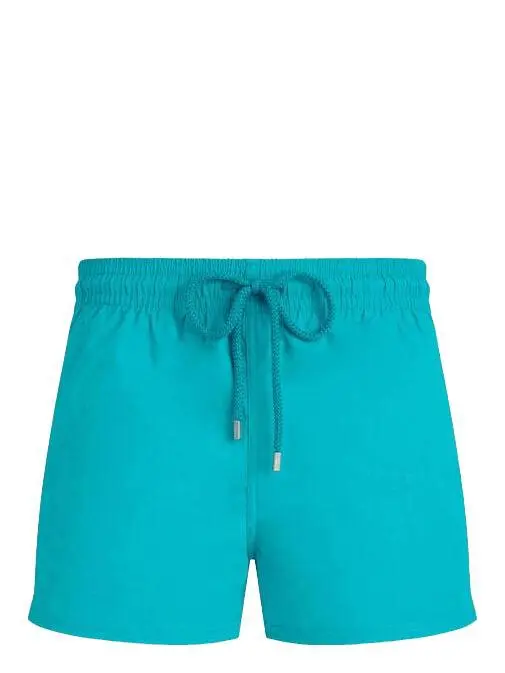 Vilebrequin Jacquard Turtles Swim Trunks - Blue