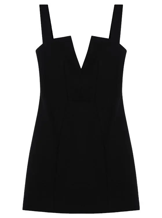 Givenchy Crêpe Mini Dress - Black