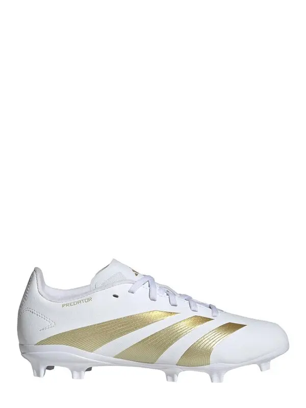 Adidas Predator League Fg - Cloud White/gold Metallic/sandy Beige Met