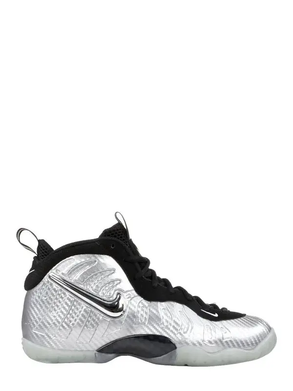 Nike Air Foamposite Pro Sneakers - Metallic Silver/black