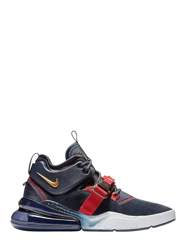 Nike Air Force 270 Sneakers - Obsidian/metallic Gold/gym Red