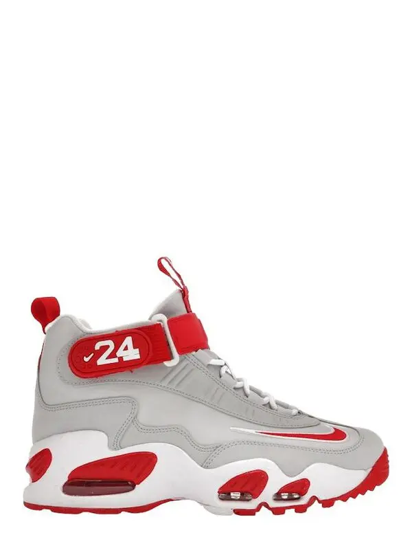Nike Air Griffey Max 1 Cincinnati Reds Sneakers - Pure Platinum/university Red/white