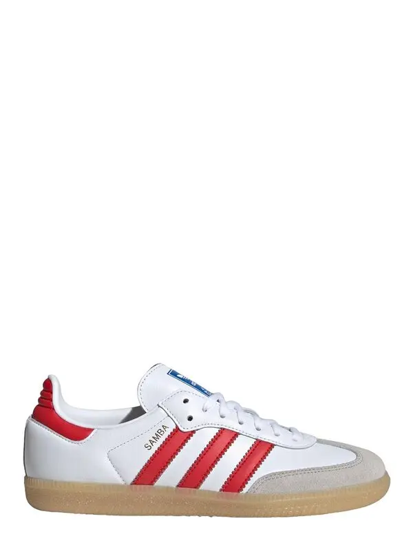 Adidas Samba Og Sneakers - Cloud White/collegiate Red/gum