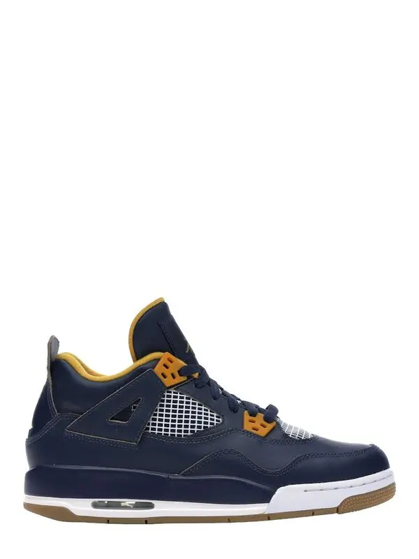 JORDAN 4 Retro Dunk From Above Sneakers - Midnight Navy Blue/metallic Gold/gold Leaf