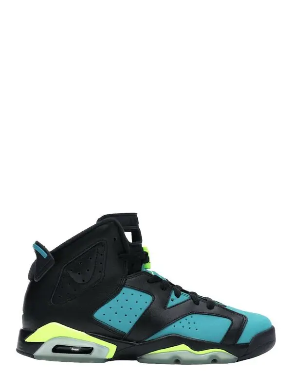 JORDAN 6 Retro Sneakers - Black/volt Ice/turbo Green