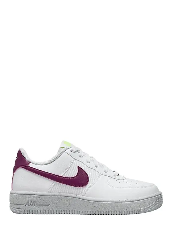 Nike Air Force 1 Low Crater Next Nature Sangria Sneakers - White/volt/pure Platinum