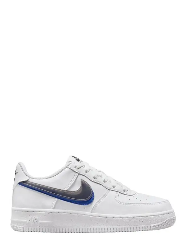 Nike Air Force 1 Low Impact Next Nature Double Swoosh - White/black/hyper Royal