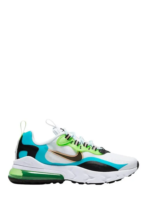 Nike Air Max 270 React Sneakers - Oracle Aqua/black/ghost Green