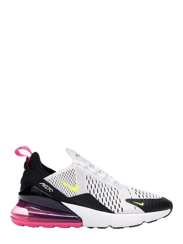 Nike Air Max 270 Sneakers - White/black/laser Fuchsia