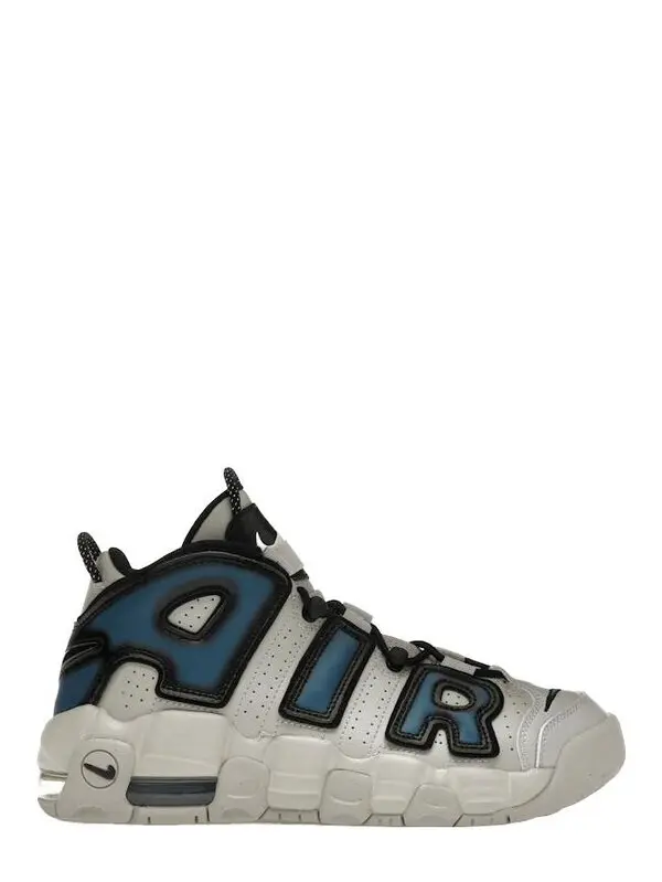 Nike Air More Uptempo Sneakers - Pure Platinum/burnished Teal/industrial Blue