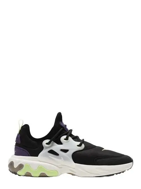 Nike React Presto Sneakers - Black/gravity Purple/sail