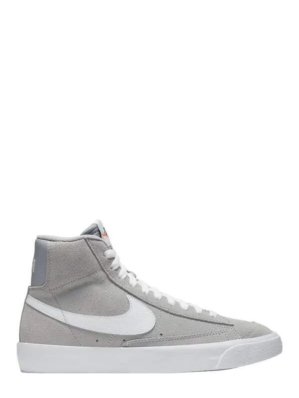 Nike Blazer Mid 77 Sneakers - Wolf Grey/black/total Orange
