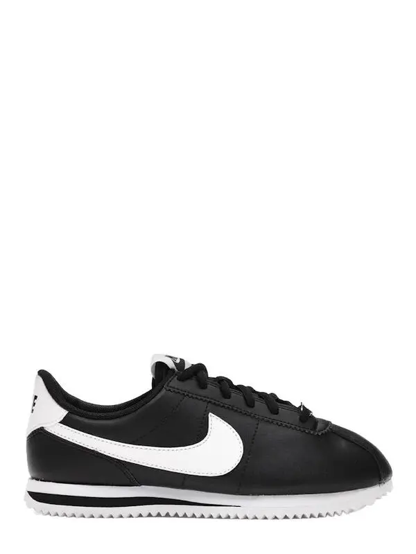 Nike Cortez Basic Leatherin - Black/white