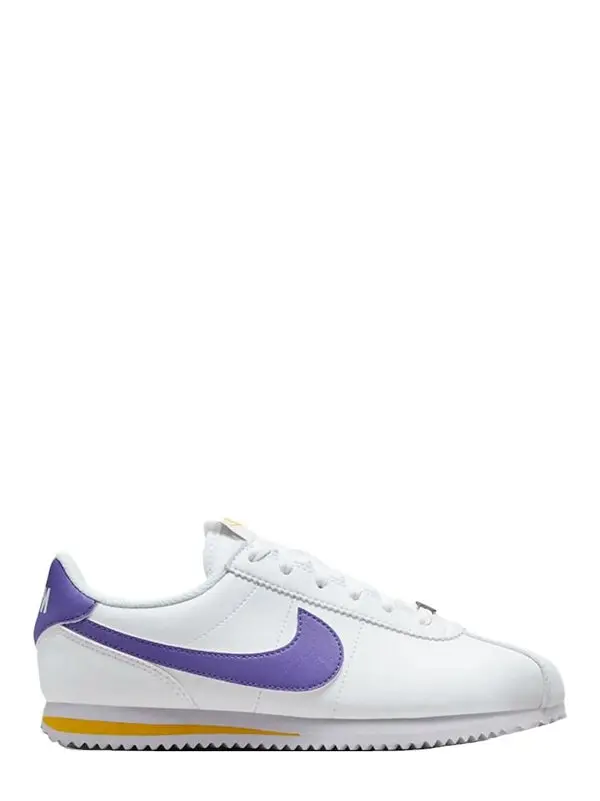 Nike Cortez Lakers Sneakers - White/varsity Maize/varsity Purple