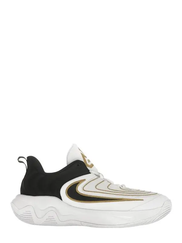 Nike Giannis Immortality 4 Championship Sneakers - White/metallic Gold/black