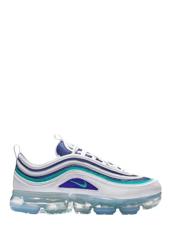 Nike Air Vapormax 97 Sneakers - White/indigo Burst/hyper Jade