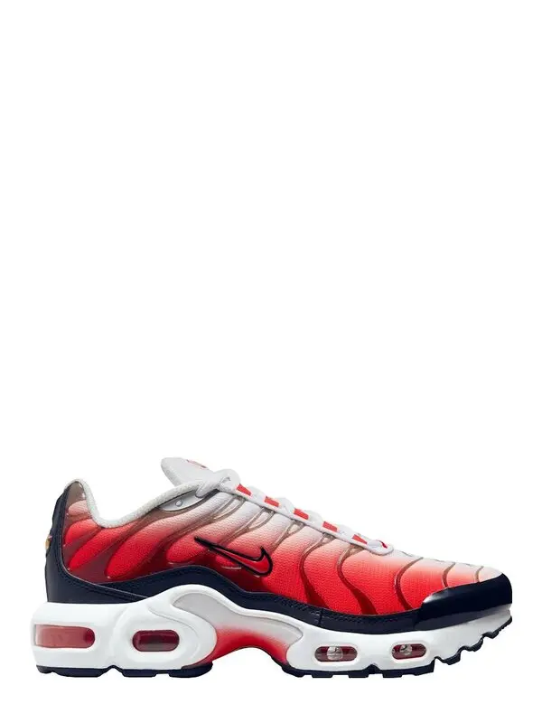 Nike Air Max Plus Fire Sneakers - White/black/light Crimson