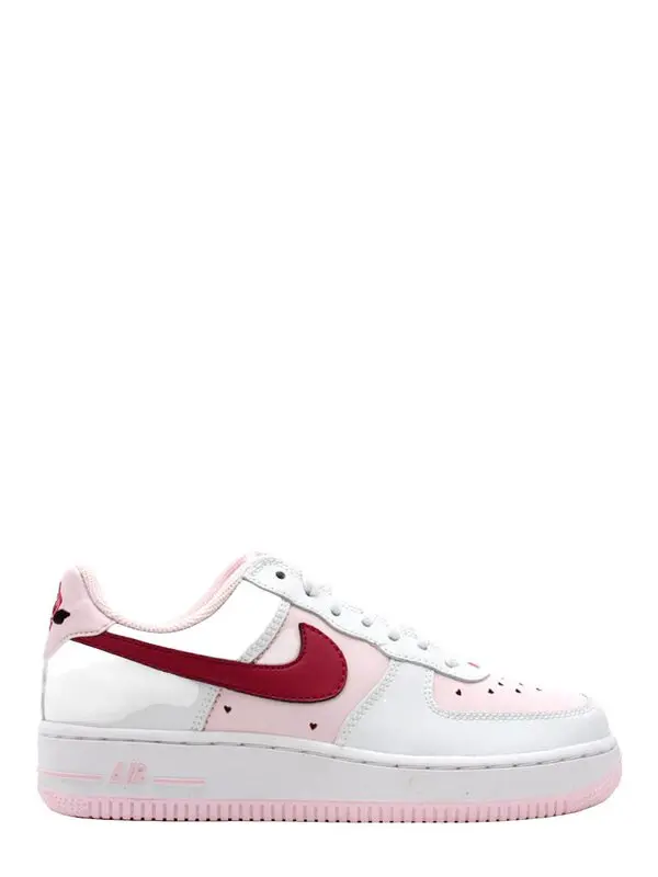 Nike Air Force 1 Low Sneakers - White/cardinal Red Pink Ice