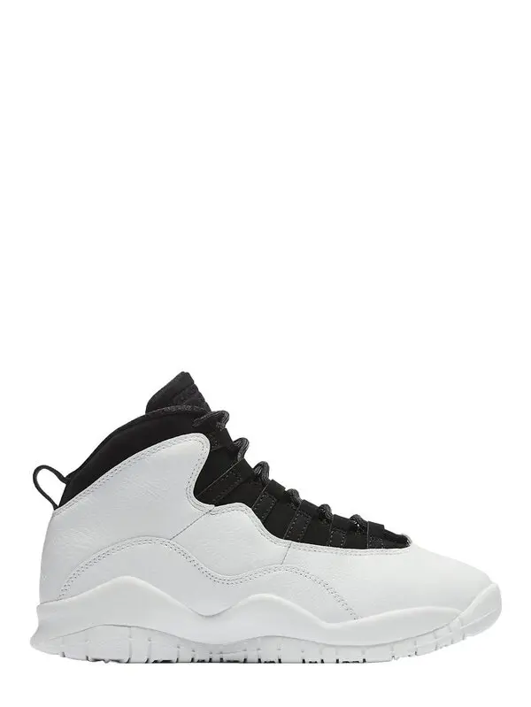 JORDAN 10 Retro Sneakers - Summit White/black