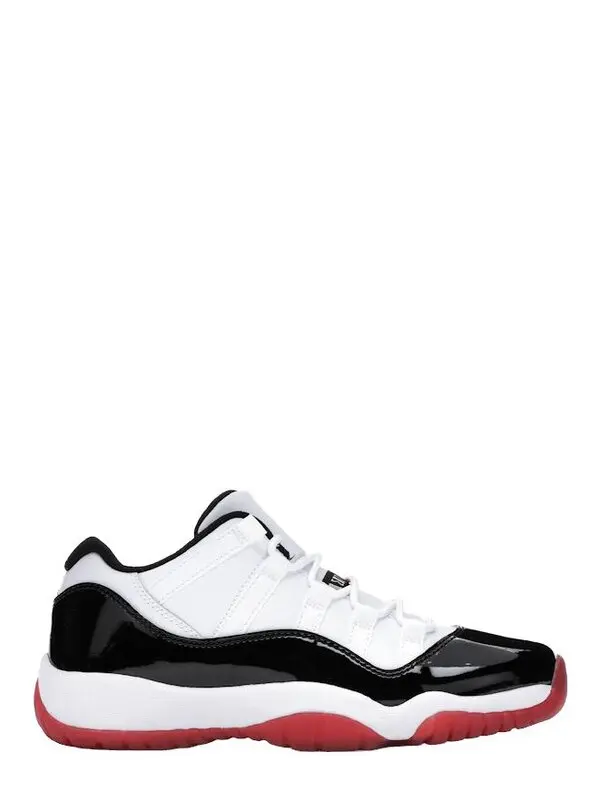 JORDAN 11 Retro Low Concord Bred Sneakers - White/gym Red/black