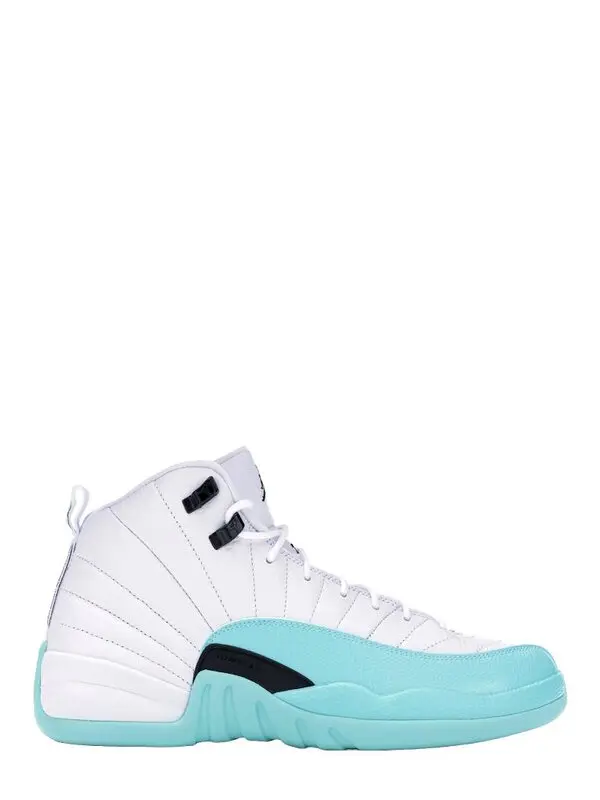 JORDAN 12 Retro Sneakers - White/black/light Aqua