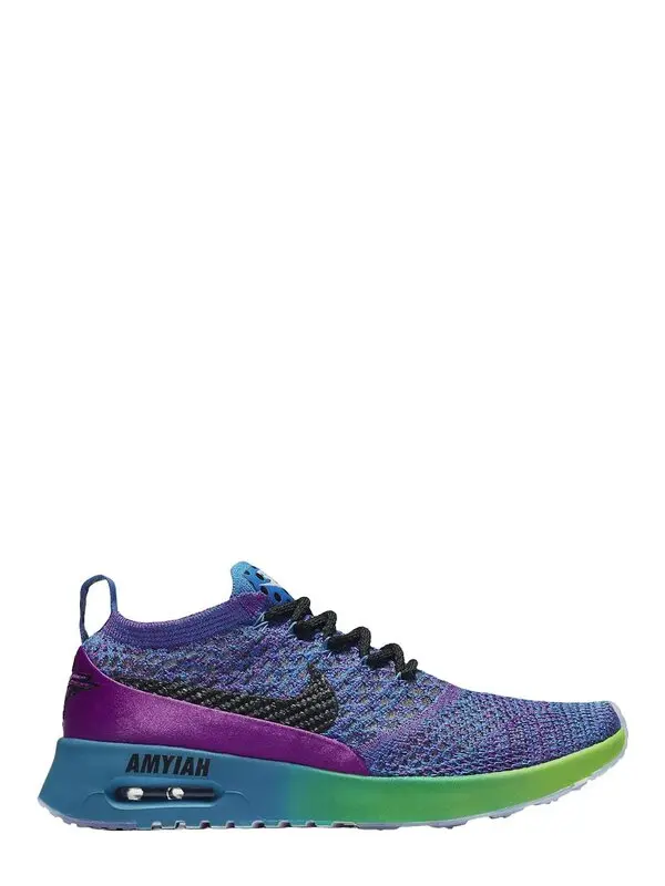 Nike Air Max Thea Ultra Flyknit Doernbecher Sneakers - Vivid Purple/black/blue Orbit