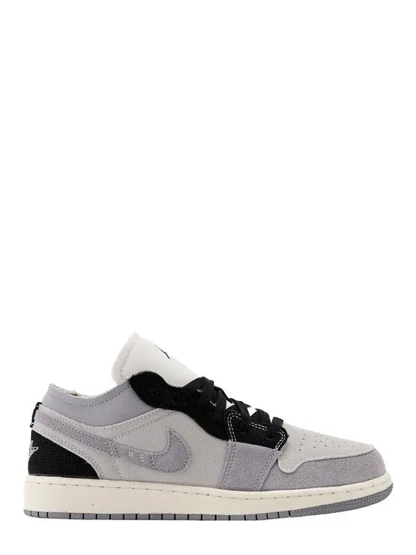 JORDAN 1 Low Se Craft Sneakers - Tech Grey/black/cement Grey