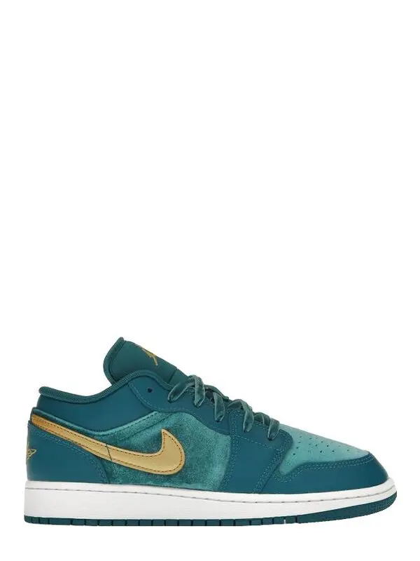 JORDAN 1 Low Se Sneakers - Geode Teal/metallic Gold