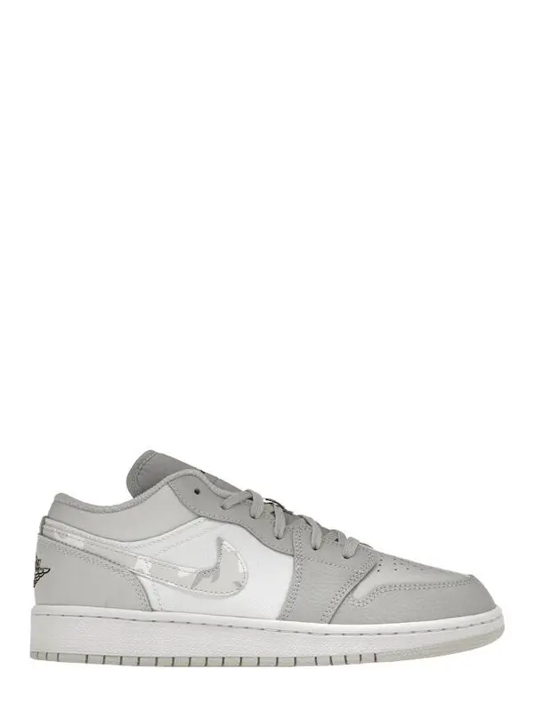 JORDAN 1 Low Sneakers - White/photon Dust/grey Fog