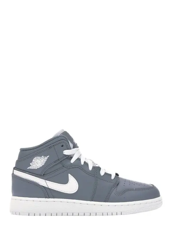 JORDAN 1 Mid Sneakers - Cool Grey/white