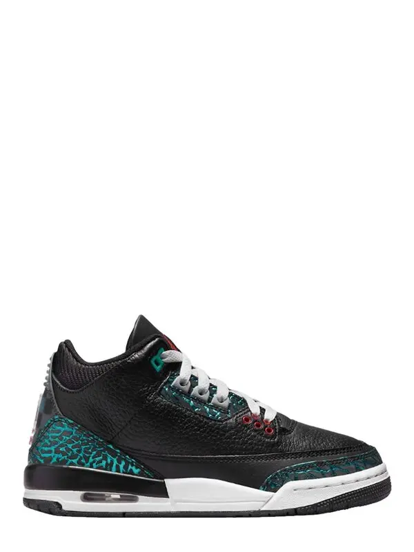 JORDAN 3 Retro Se Moto - Black/siren Red/hyper Jade