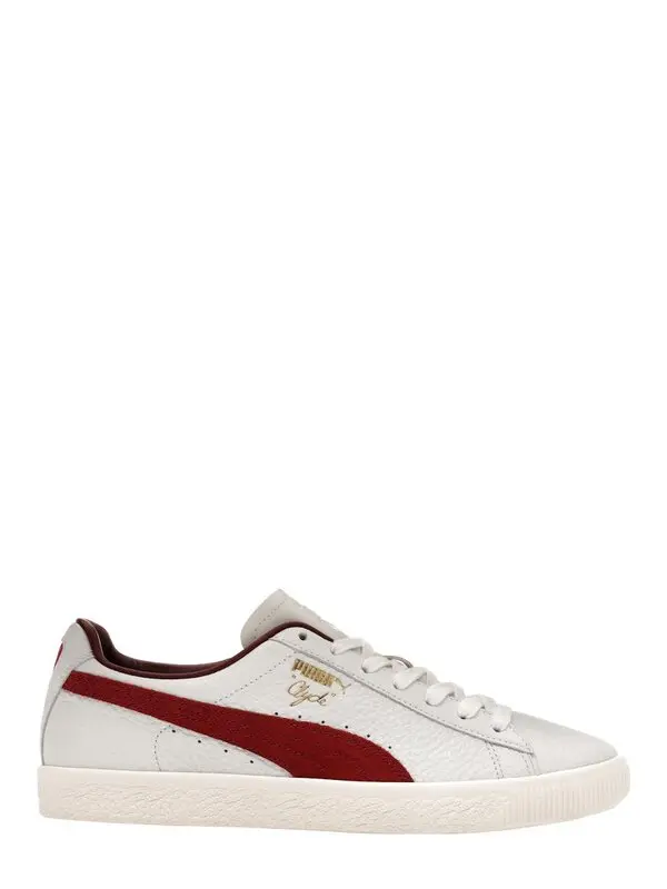 PUMA Clyde Made In Italy Sneakers - Puma White/intense Red