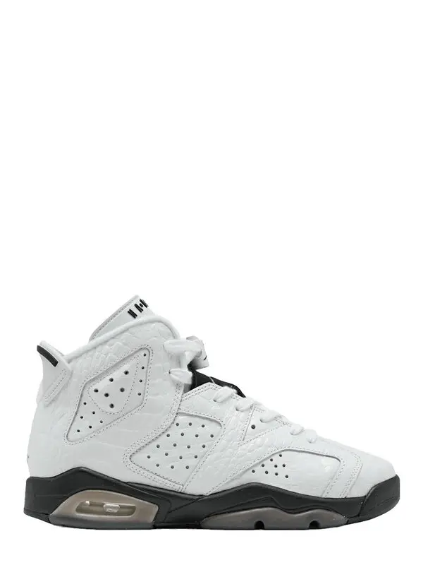 JORDAN 6 Retro Alligator Sneakers - Neutral Grey/black/white