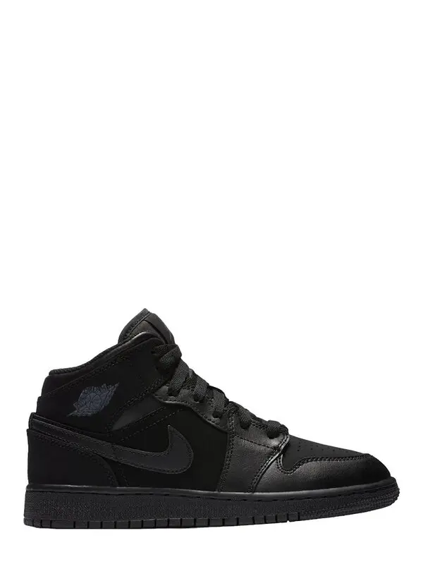 JORDAN 1 Mid Sneakers - Black/dark Grey