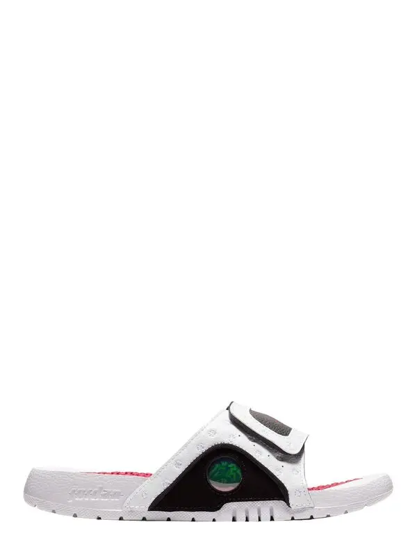 JORDAN Hydro 13 Slides - White/true Red/black