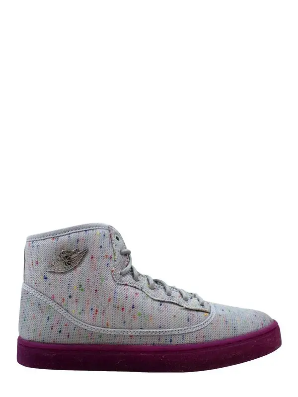 JORDAN Jasminein High-top Sneakers - Wolf Grey/white Purple Dusk Metallic Silver