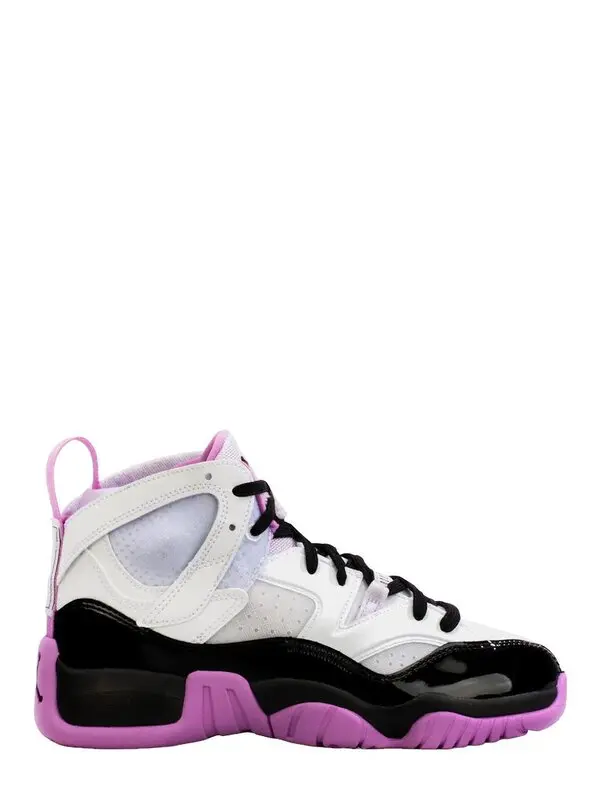 JORDAN Jumpman Two Trey Sneakers - White/barely Grape/rush Fuchsia