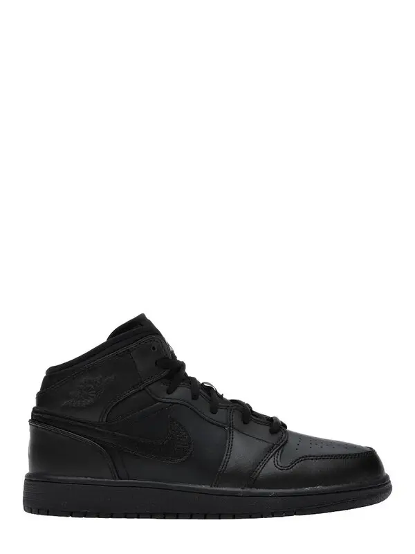 JORDAN 1 Retro Mid Sneakers - Black/white