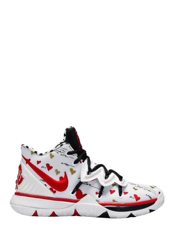 Nike Kyrie 5 Sneaker Room Mom - White/red/black