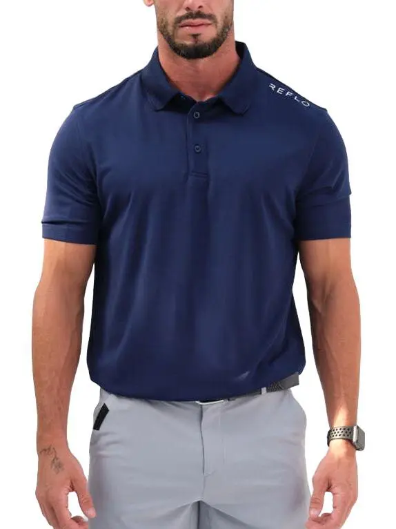 REFLO Bohai Performance Polo - Medieval Blue