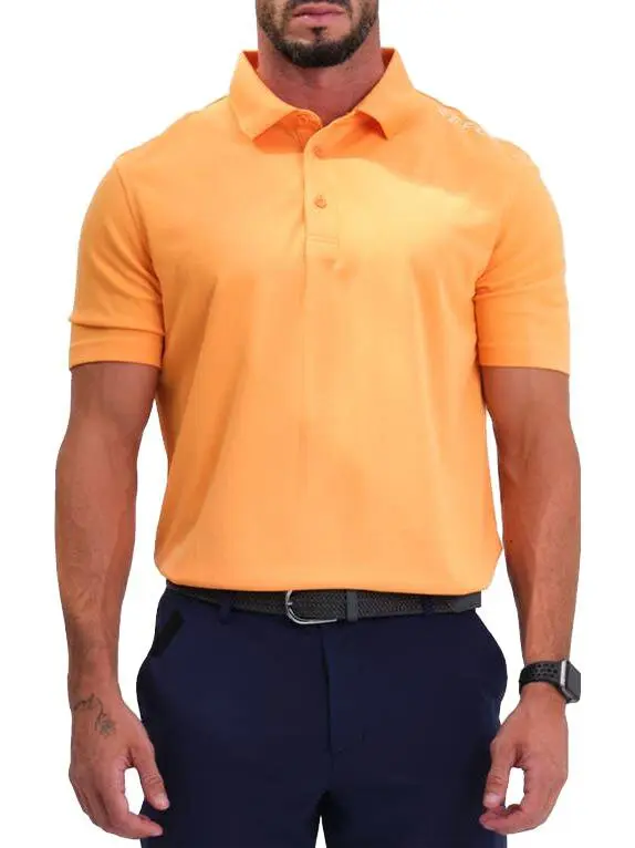 REFLO Bohai Performance Polo - Tangerine