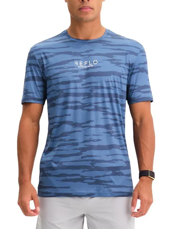 REFLO Moana Sustainable Active T-shirt - Coronet Blue