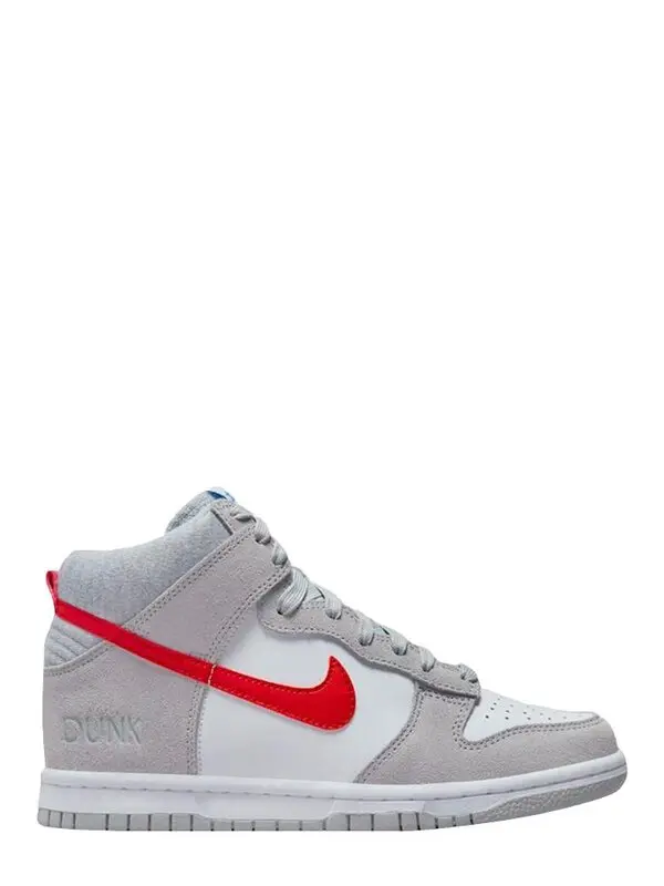 Nike Dunk High Athletic Club Sneakers - Light Smoke Grey/white