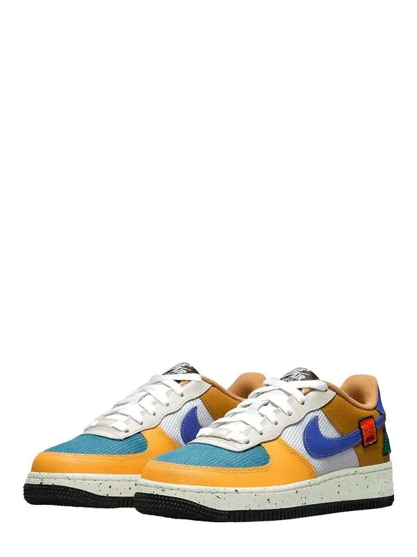 Nike Air Force 1 Low Sneakers - University Gold/light Bone/starfish Orange
